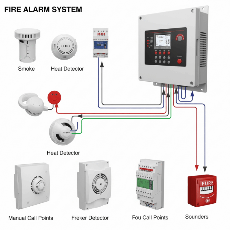 Fire Alarm System Components: Key Parts & Functions Explained
