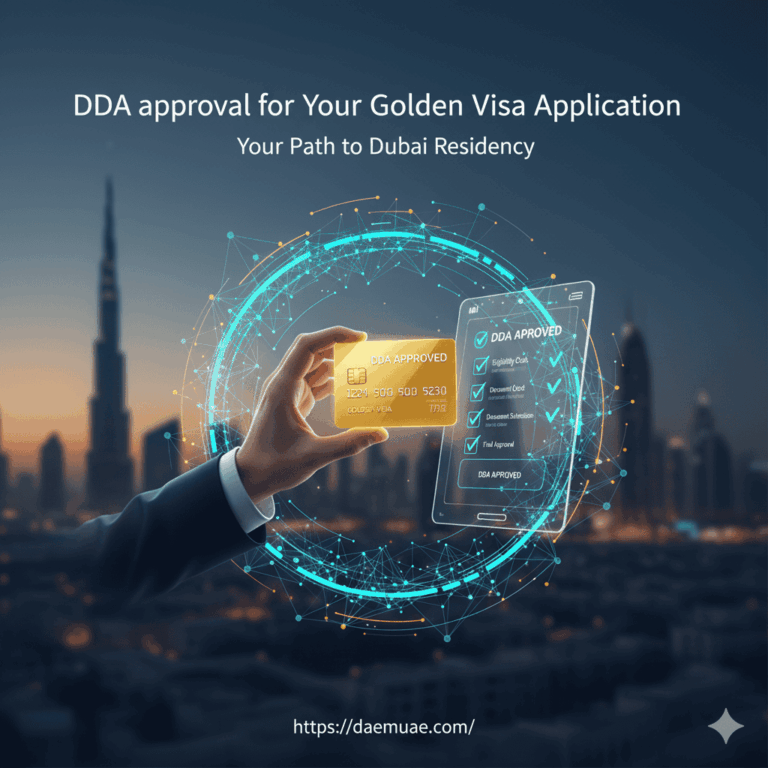 DDA NOC for Golden Visa: Complete DDA Approval Guide 2025